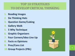 Building Critical Thinking Skills | PPT