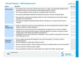 Manufacturing Excellence - Visual Factory | PDF