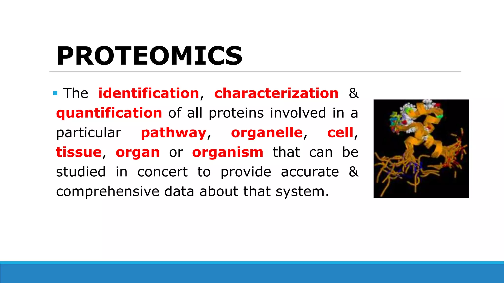 Genes, Genomics and Proteomics | PPTX