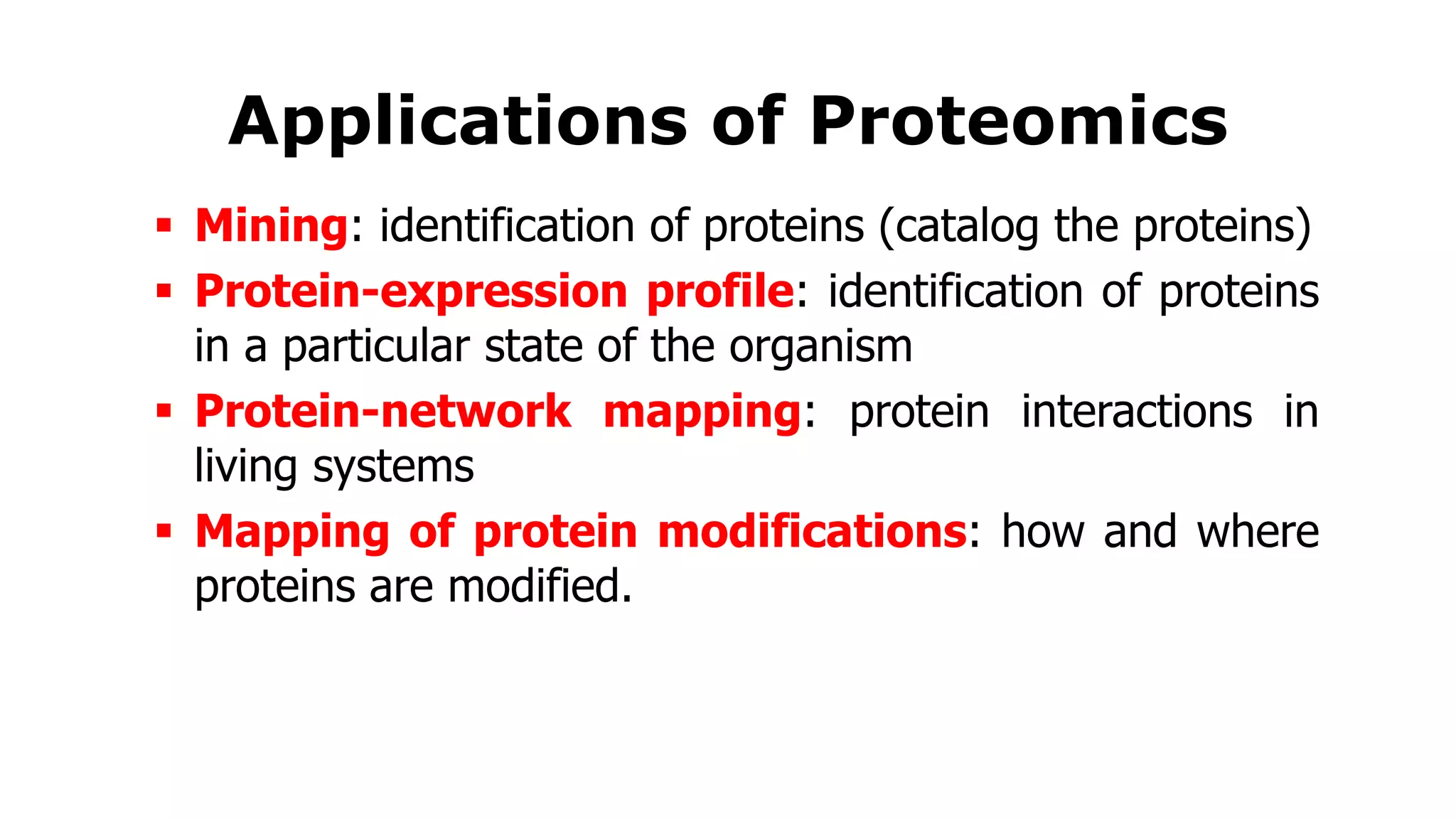 Genes, Genomics and Proteomics | PPTX