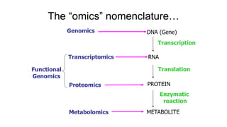 Genes, Genomics and Proteomics | PPT