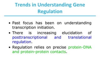 Regulation of Gene Expression | PPTX