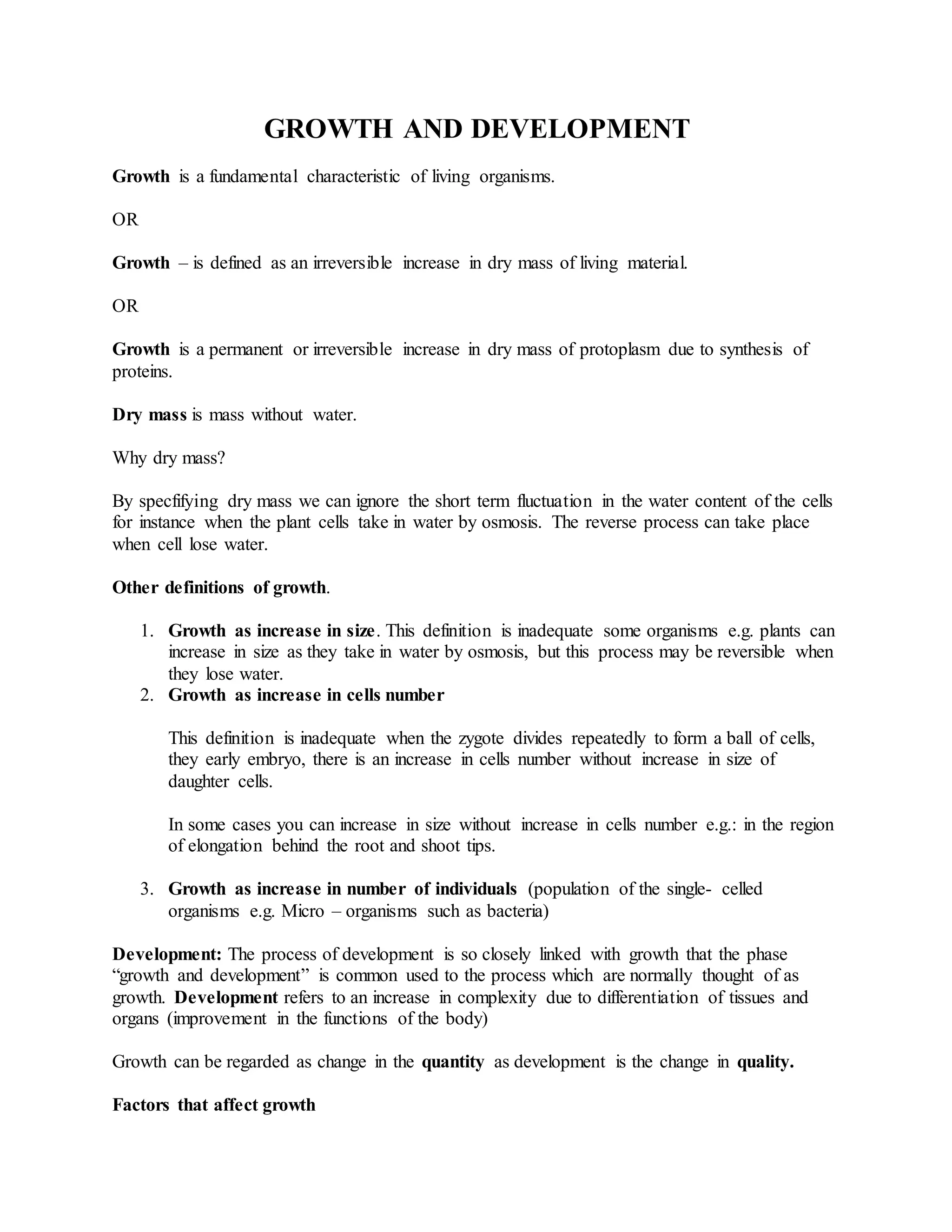 GROWTH AND DEVELOPMENT | DOCX