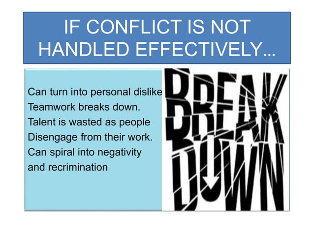 Effective Conflict Resolution | PPTX