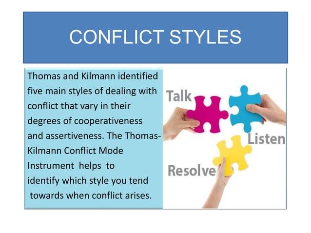 Effective Conflict Resolution | PPTX