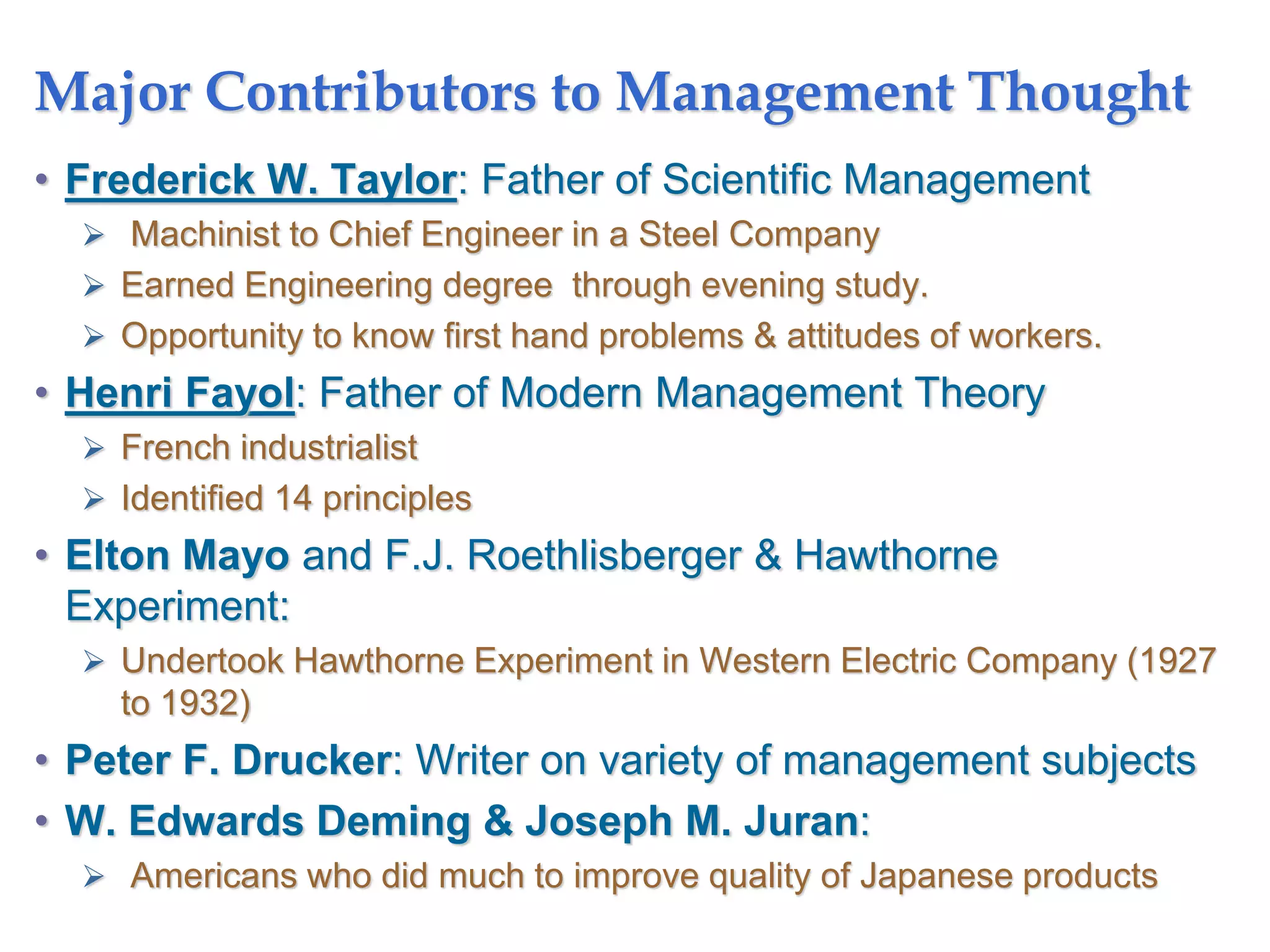 2. the evolution of management | PPTX