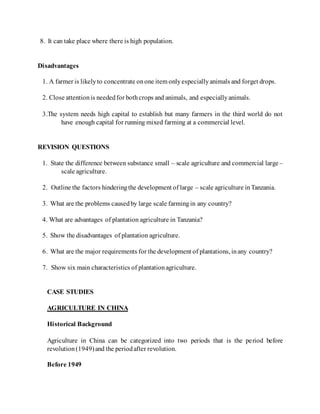 AGRICULTURAL DEVELOPMENT | DOCX