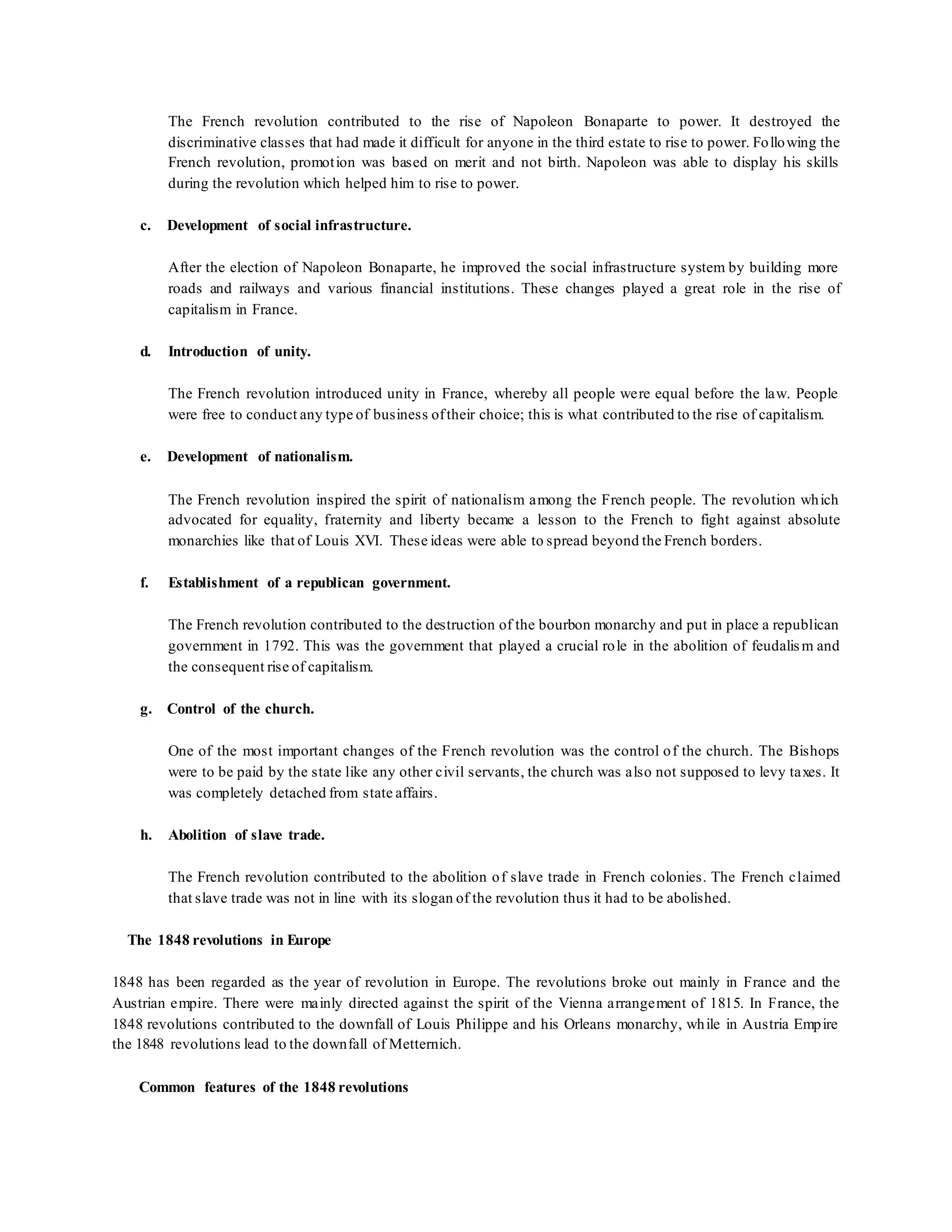 THE RISE OF DEMOCRACY IN EUROPE | DOCX