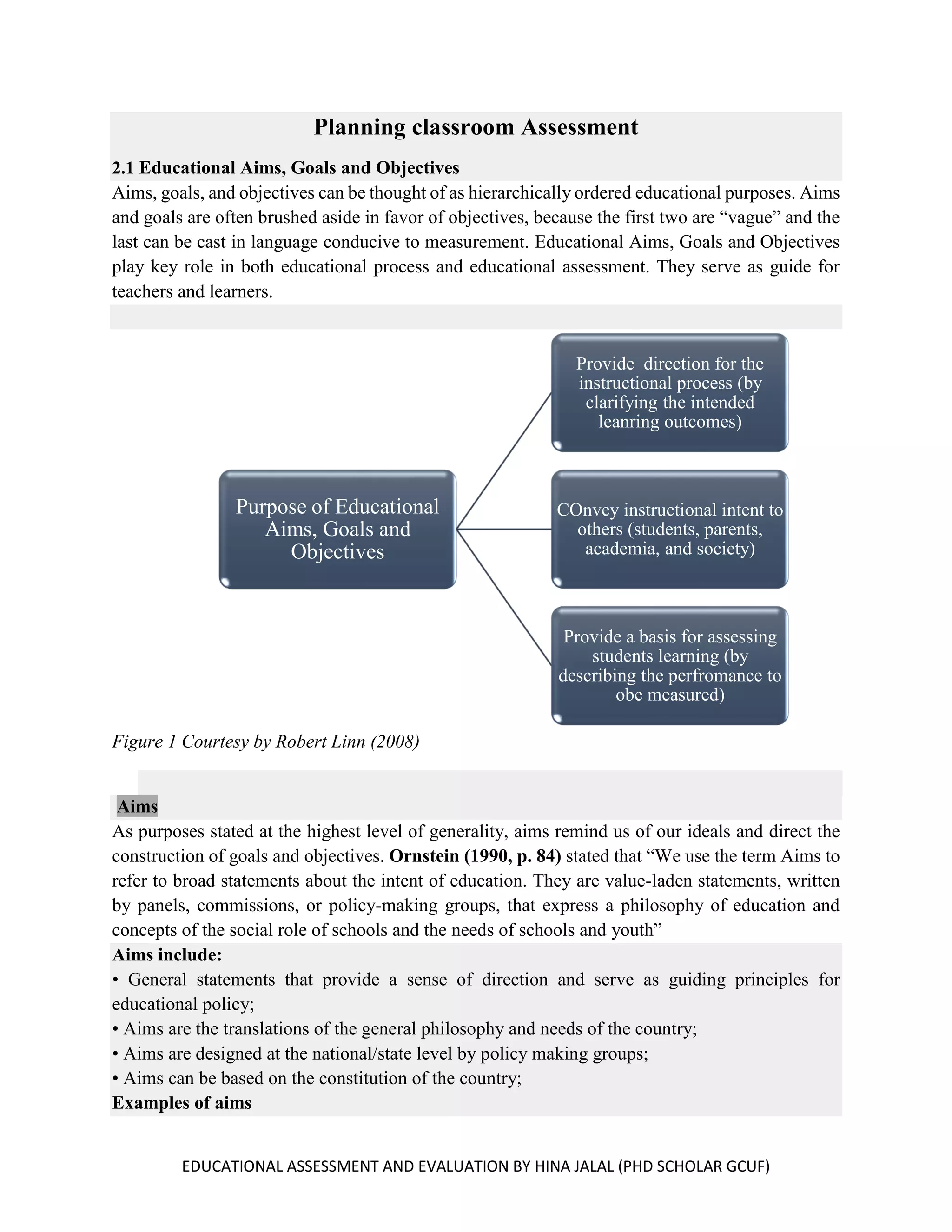Educational Objectives | PDF