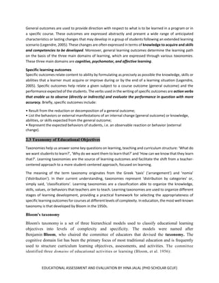 Educational Objectives | PDF