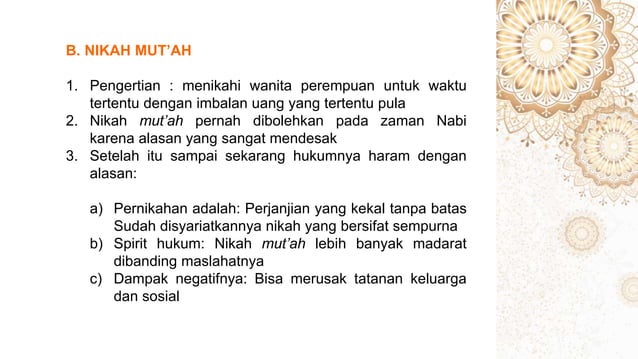 KB 2 Poligami dan Nikah Mut'ah | PPTX