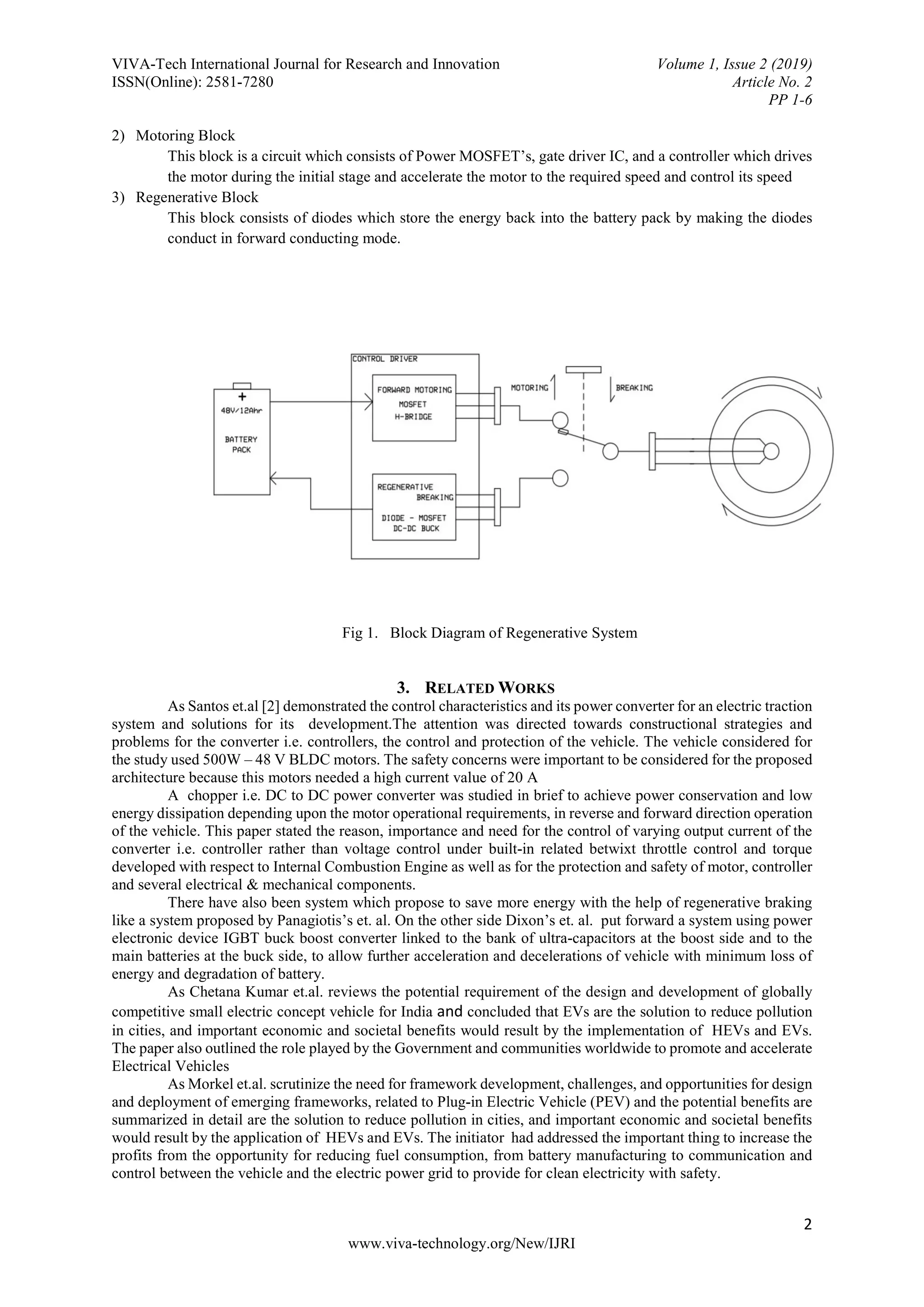 Design and Fabrication of Regenerative Braking in EV | PDF