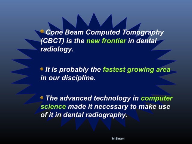 Basic applications of CBCT | PPT | 3-D Graphics | Computer Software and ...