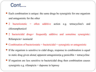 2. Choice and combined use of Anti-microbial agents | PPT