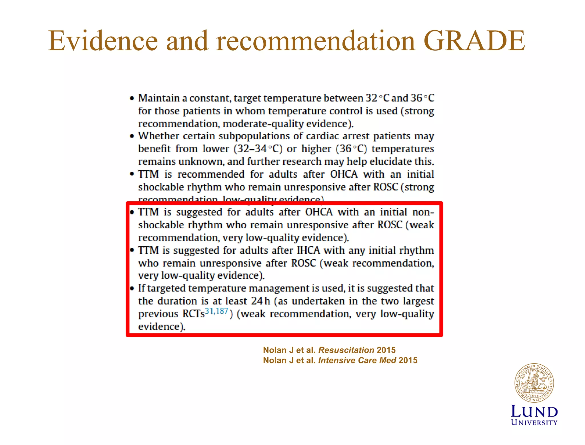 The TTM trials - why, how and what? | PDF