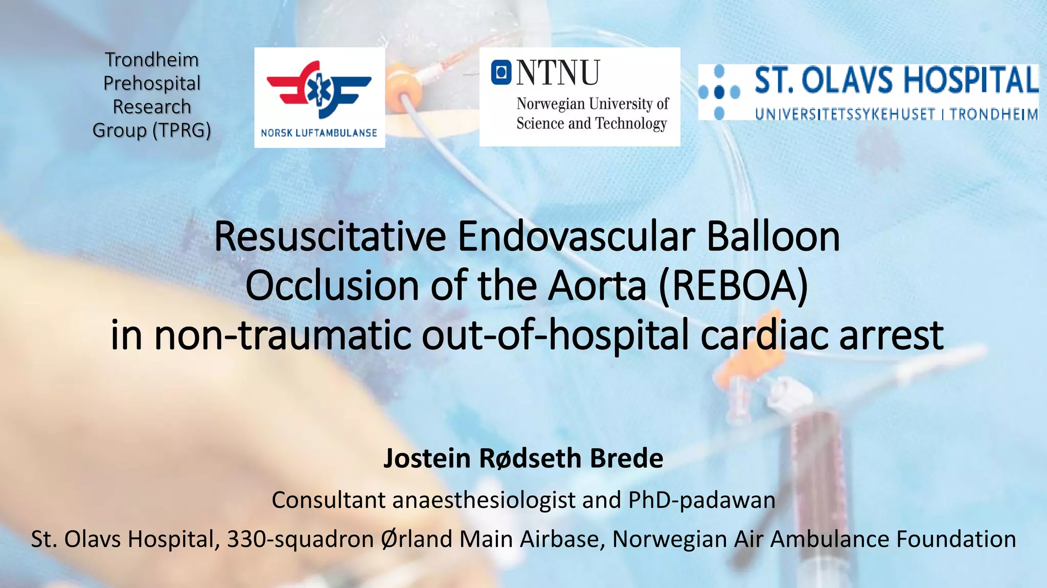 REBOA in non-traumatic out-of-hospital cardiac arrest | PDF