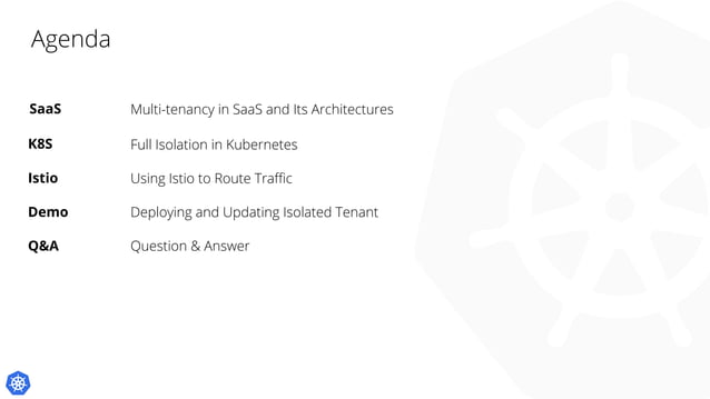 Full Isolation In Multi Tenant Saas With Kubernetes And Istio Pdf
