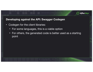 Using the Java Client Library by Noah Crowley, DevRel | InfluxData | PPT