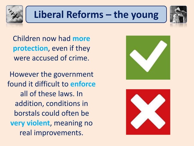 Making of Modern Britain 1880-1951 - liberal reforms (the young) | PPT