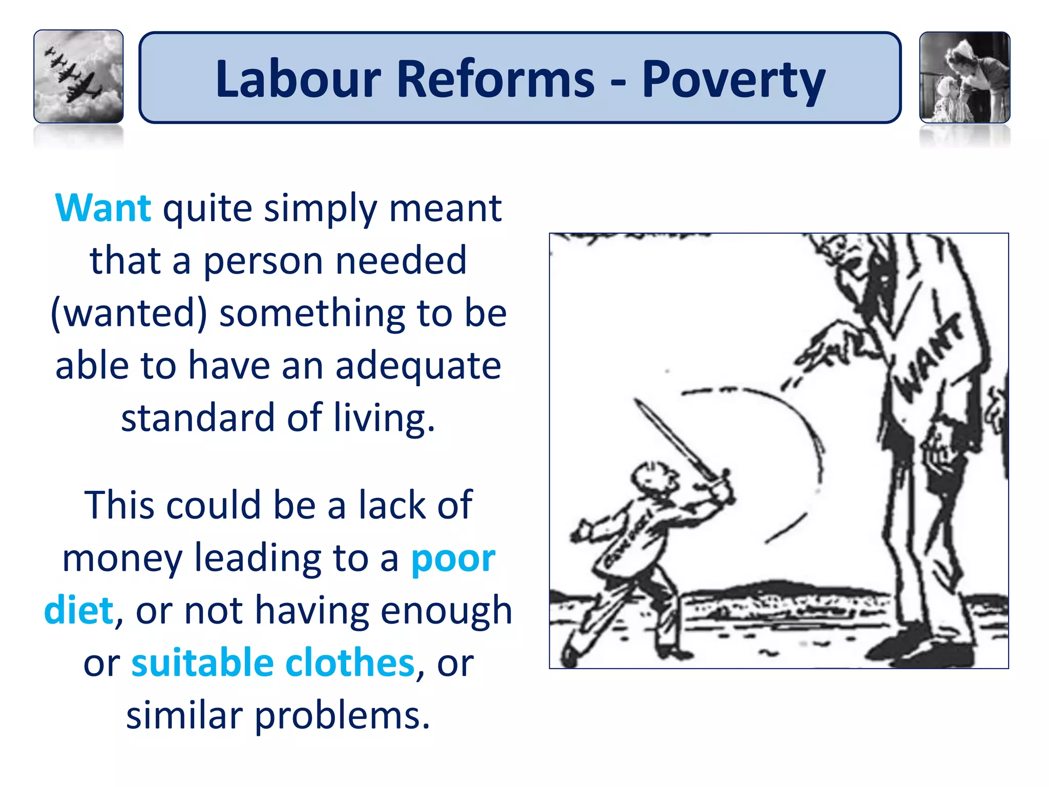 Making of Modern Britain 1880-1951 labour reforms (poverty) | PPT