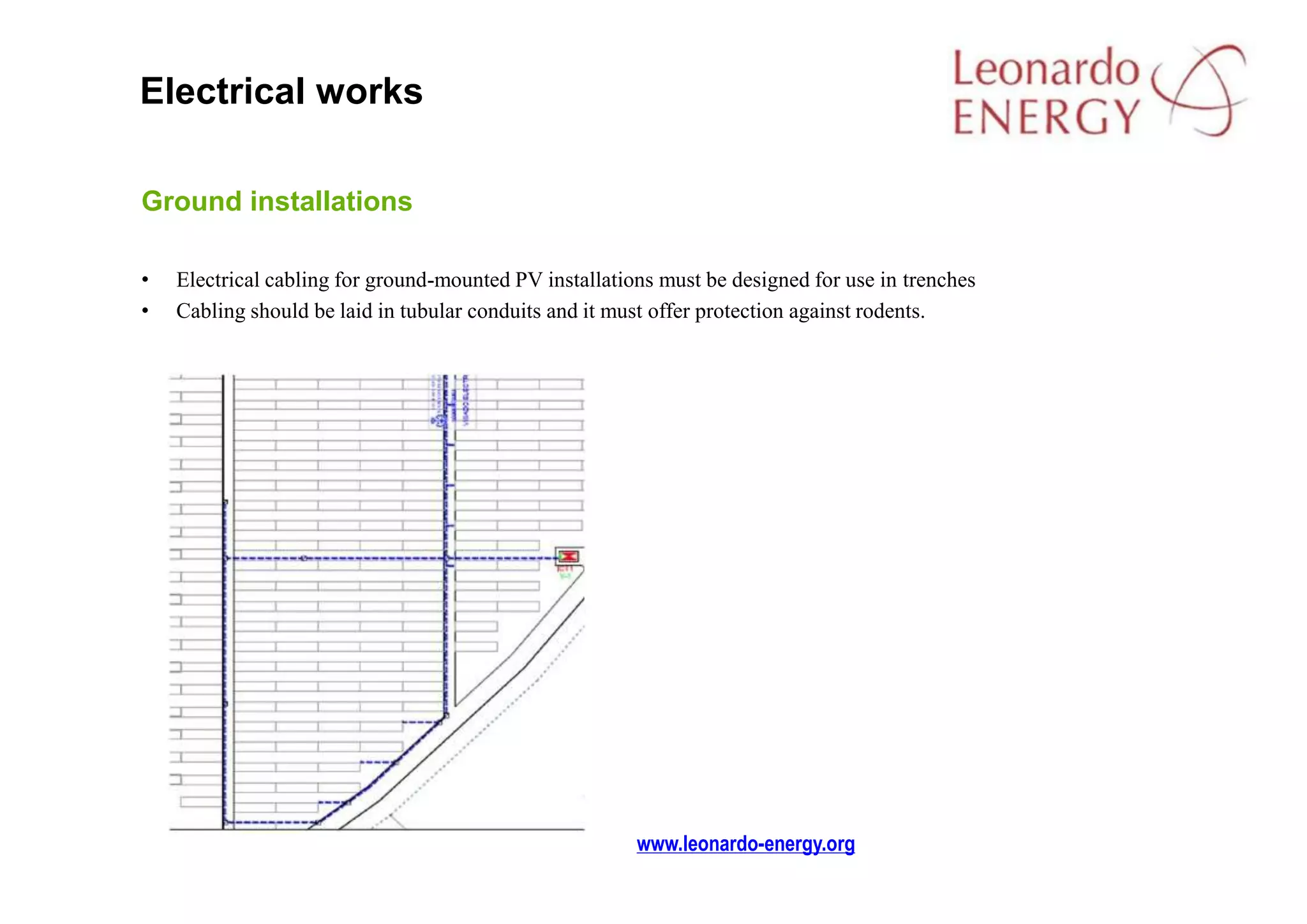Photovoltaic Training Course - Module 2.3 - Electrical installation | PPTX