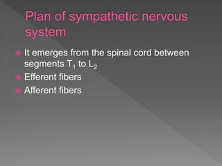 Autonomic nervous system: an introduction | PPTX
