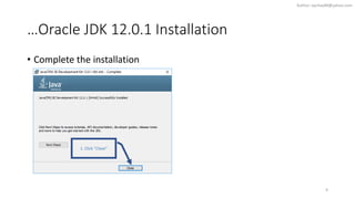 Jdk installation | PPTX