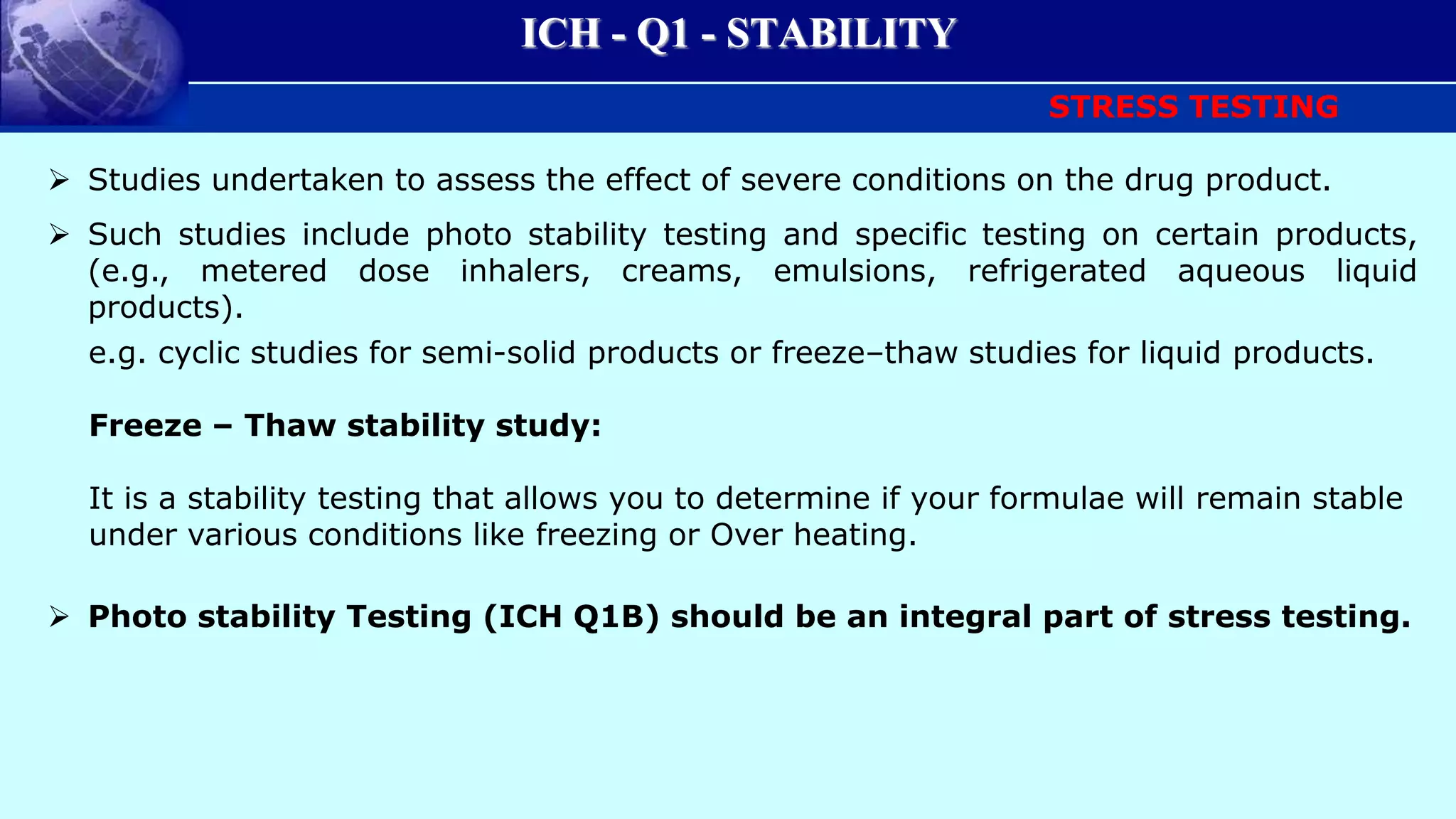 Stability Study | PPTX