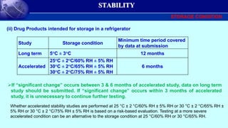 Stability Study | PPTX