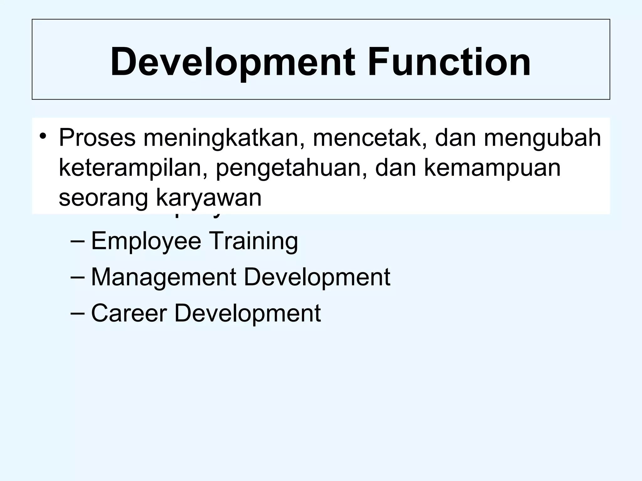 Human Resource Management Functions_ Materi Training "Fundamental HUMAN ...