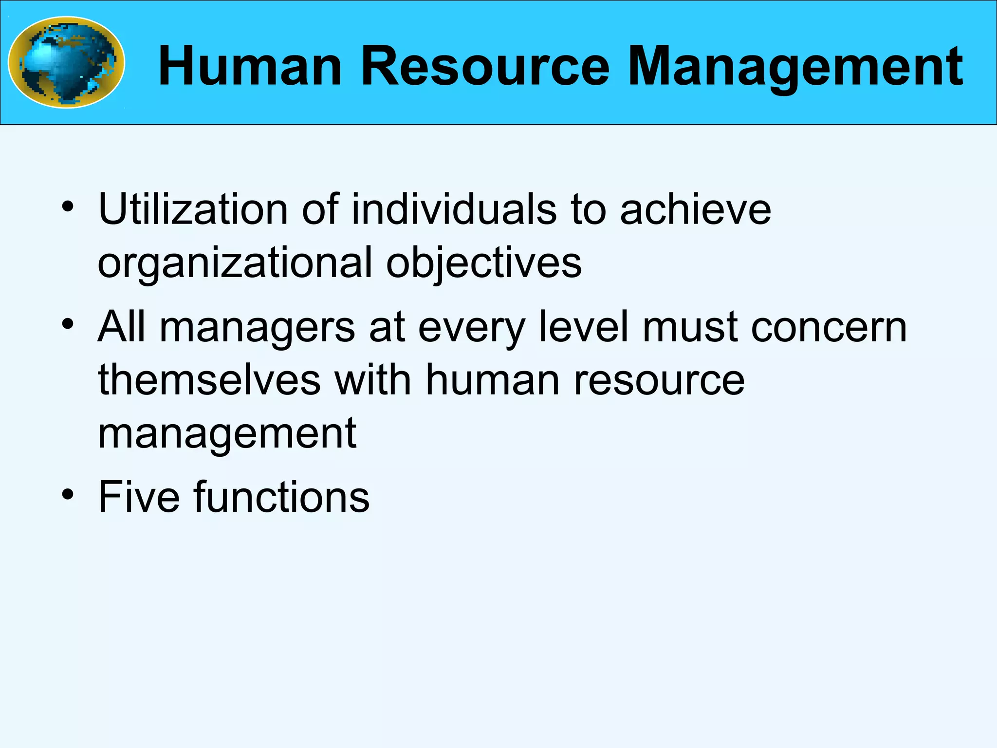 Human Resource Management Functions_ Materi Training "Fundamental HUMAN ...