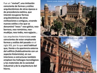 Caracteristicas del historicismo en arquitectura y su evolucion hacia ...