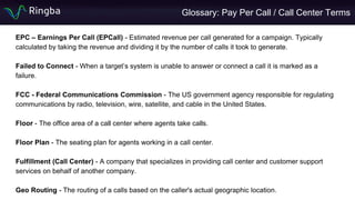 Glossary of Pay Per Call and Call Center Terms | Pay Per Call ...