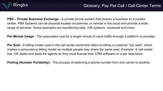 Glossary of Pay Per Call and Call Center Terms | Pay Per Call ...
