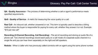 Glossary of Pay Per Call and Call Center Terms | Pay Per Call ...