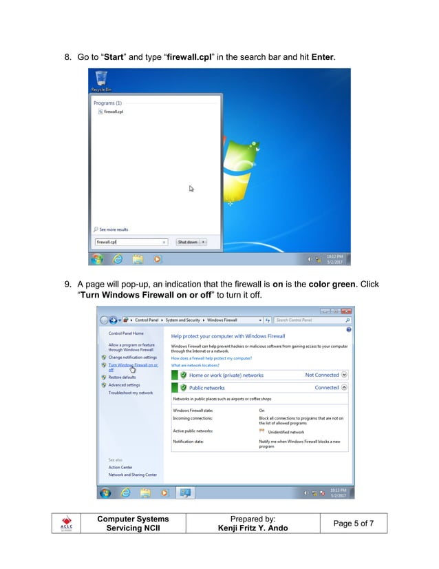 CSS Module 2 - Setting IP Address | PDF | Computer Networking | Computing