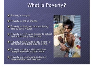 2. What is poverty? | PPT