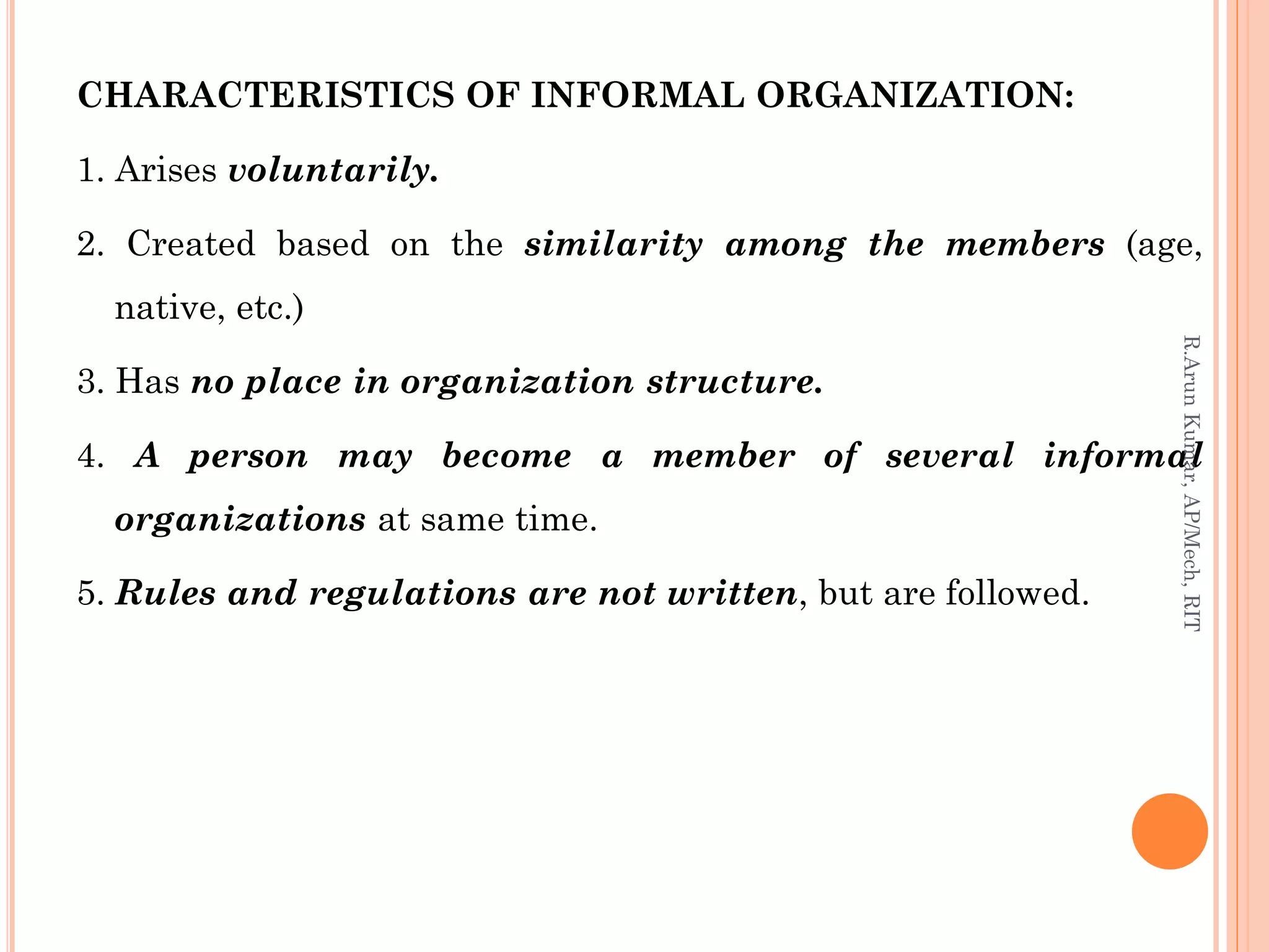2. formal and informal organization | PDF