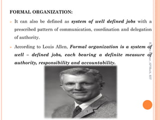 2. formal and informal organization | PDF