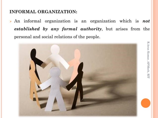 2. formal and informal organization | PDF | Business and Finance
