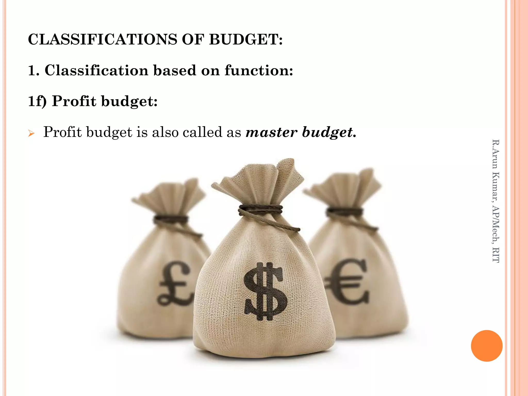 Budgetary control techniques | PDF