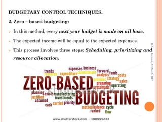 Budgetary control techniques | PDF