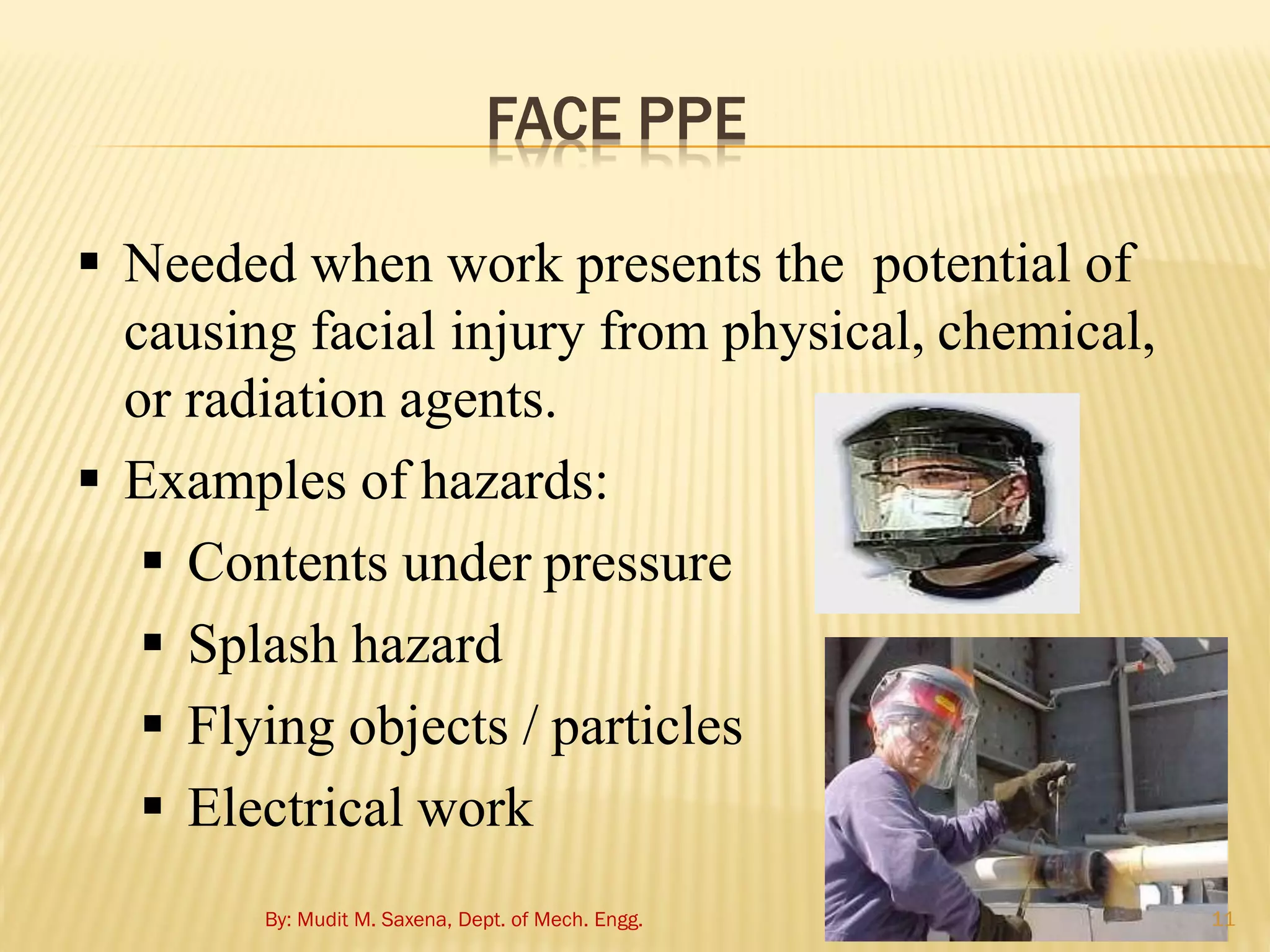 2.1 personal protective equipments (ppe) converted | PDF