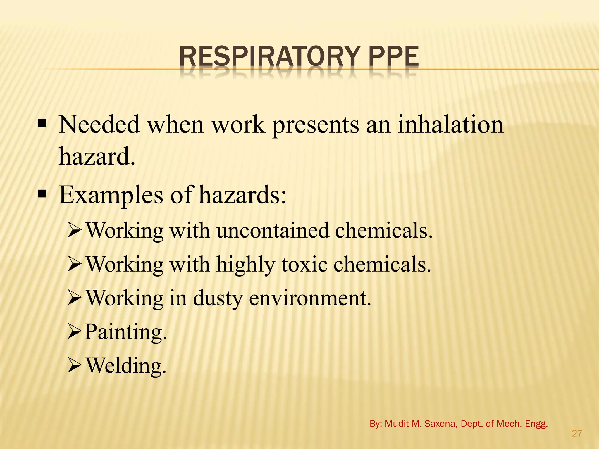 2.1 personal protective equipments (ppe) converted | PDF
