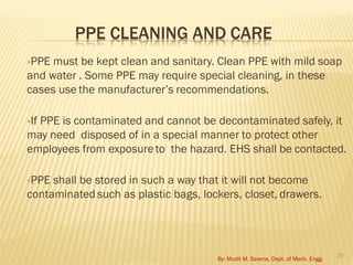 2.1 personal protective equipments (ppe) converted | PDF