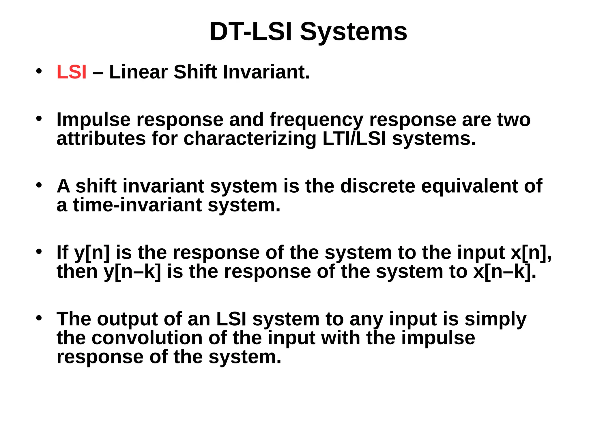 2.time domain analysis of lti systems | PDF
