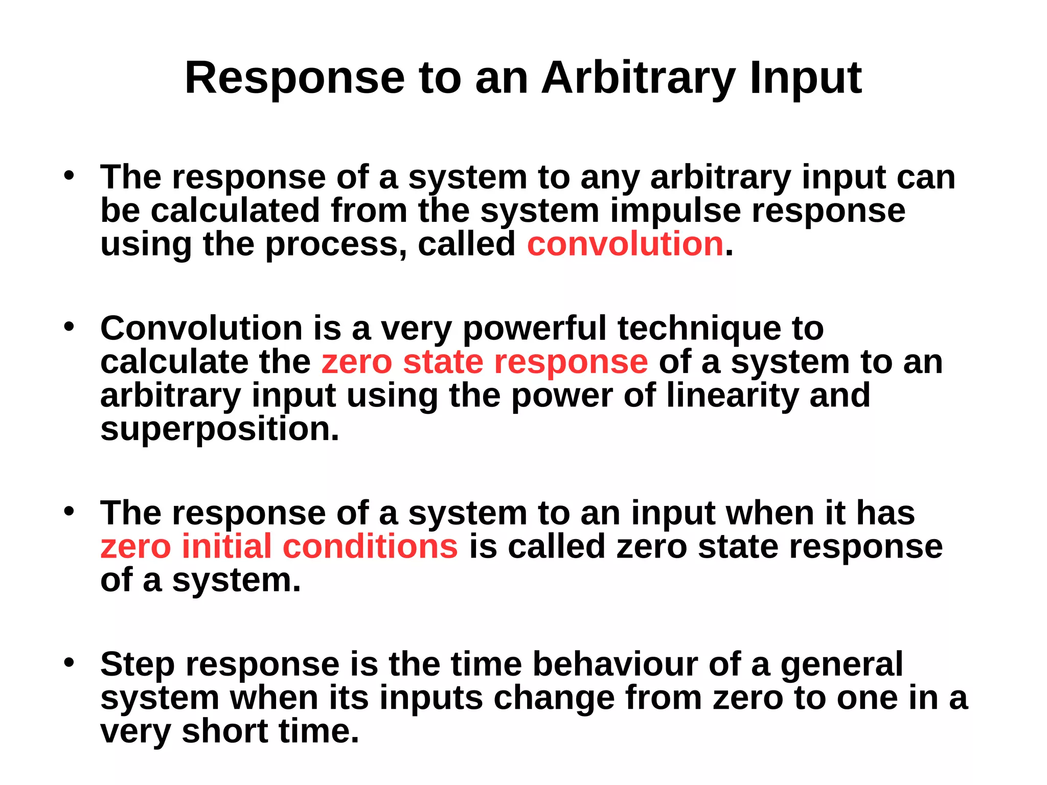 2.time domain analysis of lti systems | PDF