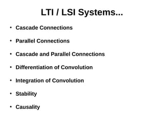 2.time domain analysis of lti systems | PDF