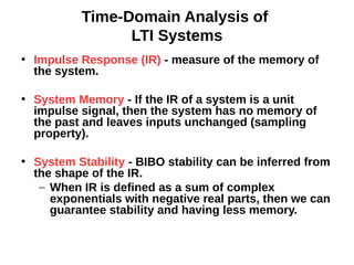 2.time domain analysis of lti systems | PDF