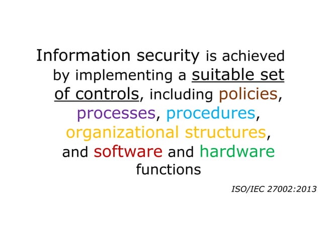 Keamanan Komputer [Sistem Manajemen Keamanan Informasi] | PPTX